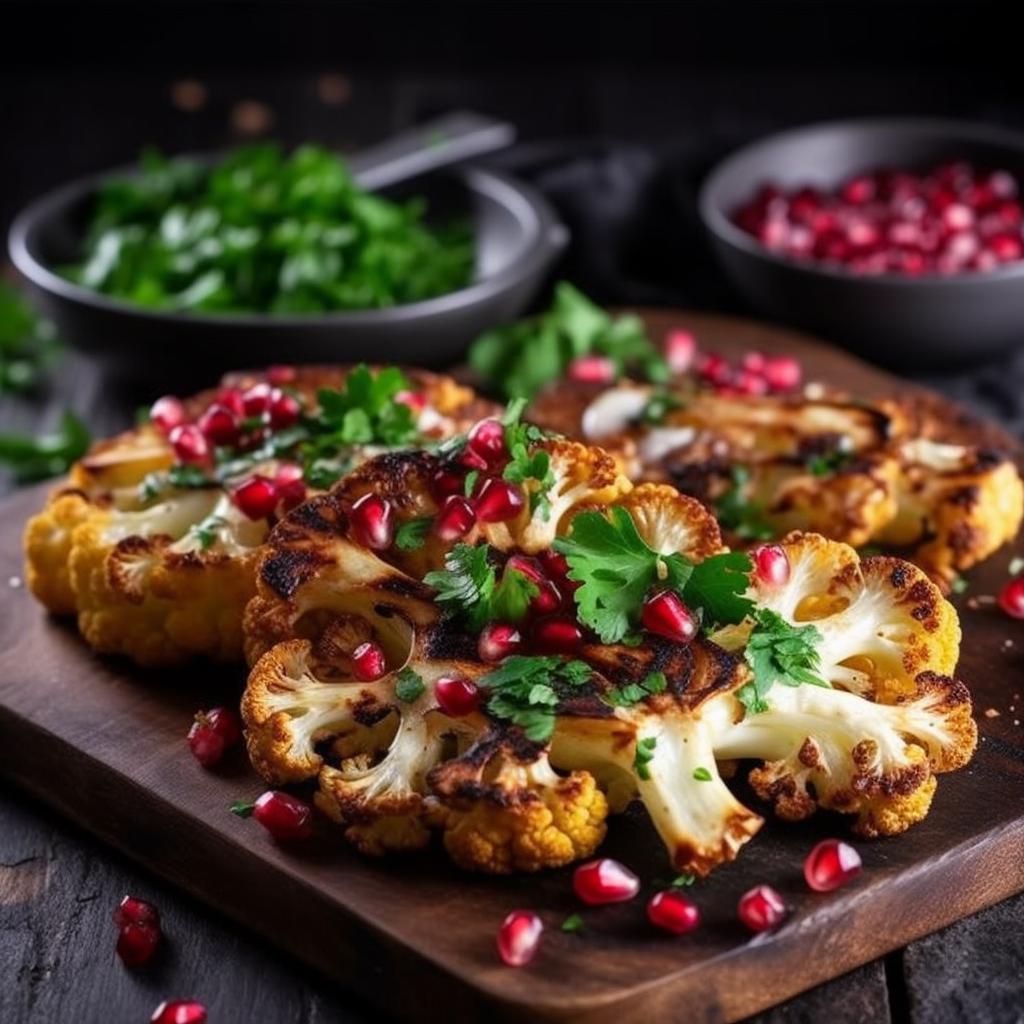 Harissa Cauliflower Steaks: Spicy Roasted Delight for Veggie ...
