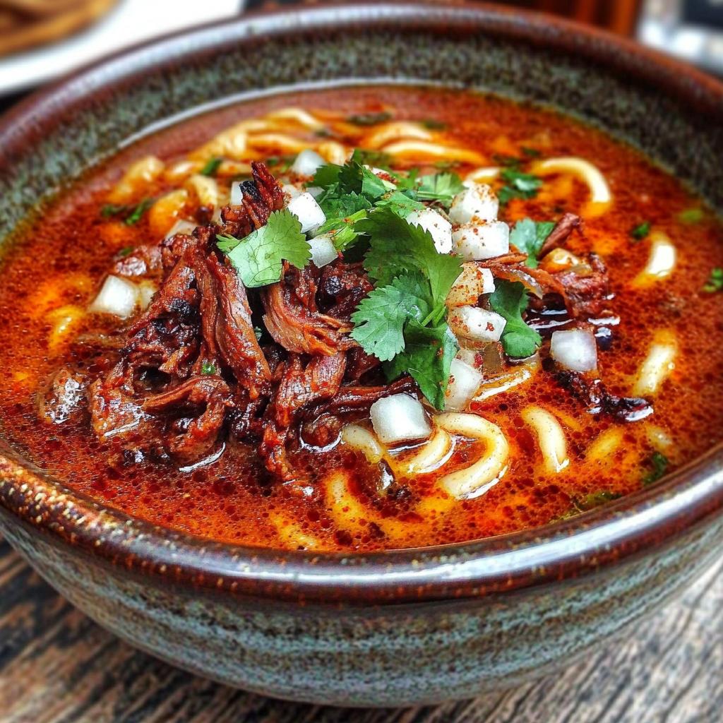 Birria Ramen: A Fusion of Mexican Spicy Stew and Japanese Comfort ...